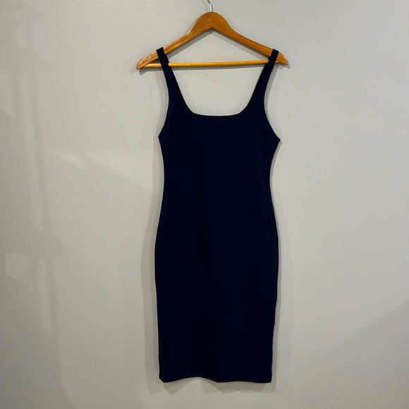 Zara | Dresses | Zara Bodycon Navy Dress | Poshmark